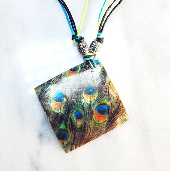 Jewelry | U15 New Peacock Shell Necklace | Poshmark